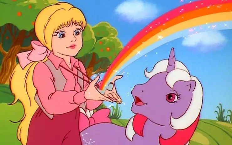 My Little Pony Mengajariku Menulis Fluffy, Glittery Violence