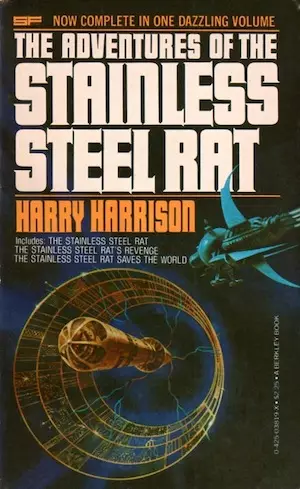 Vigaristas no Espaço: O Rato de Aço Inoxidável por Harry Harrison
