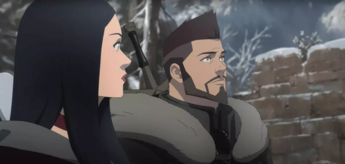 تماشای تیزر جدید برای فیلم انیمیشن Witcher از نتفلیکس، کابوس گرگ