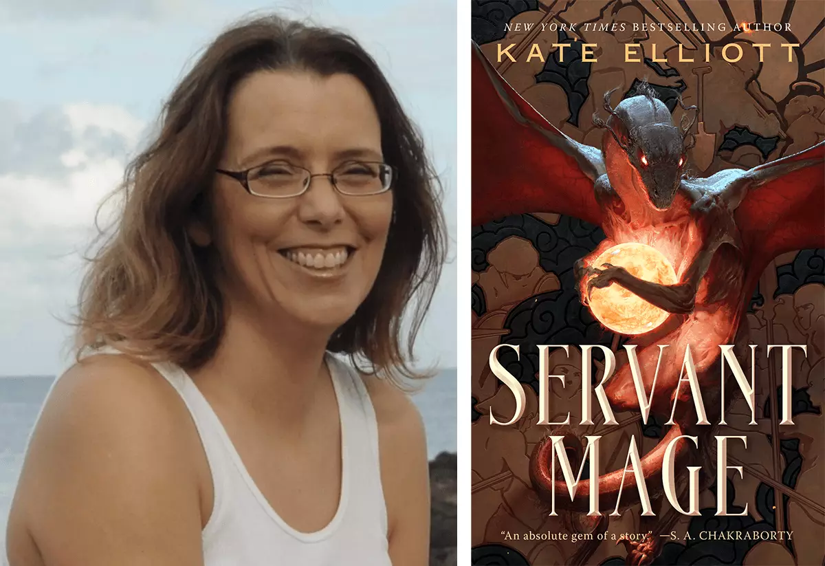 Rasti savo vietą po revoliucijos: atskleisti Kate Elliott tarną magą