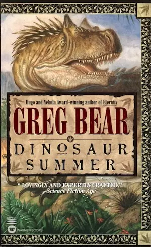 Vienos vasaros atostogos: dinozaurų vasara, autorius Greg Bear