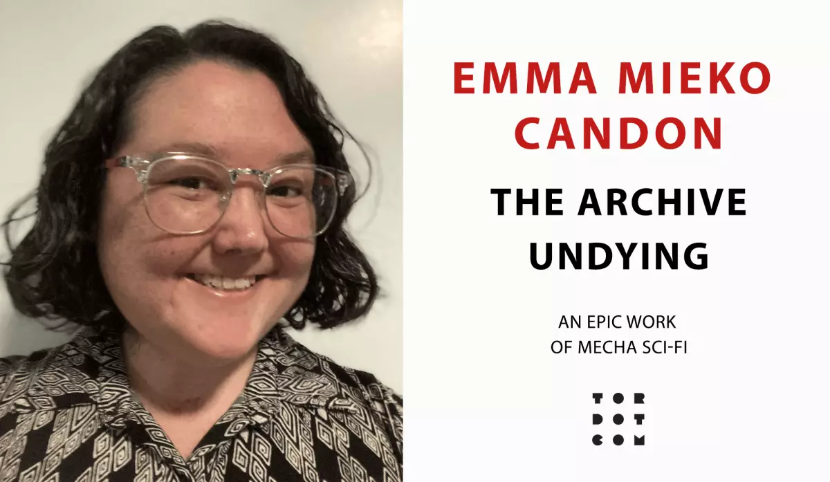 Oankundigje The Archive Undying, in Queer-roman oer Giant Robots troch Emma Mieko Candon