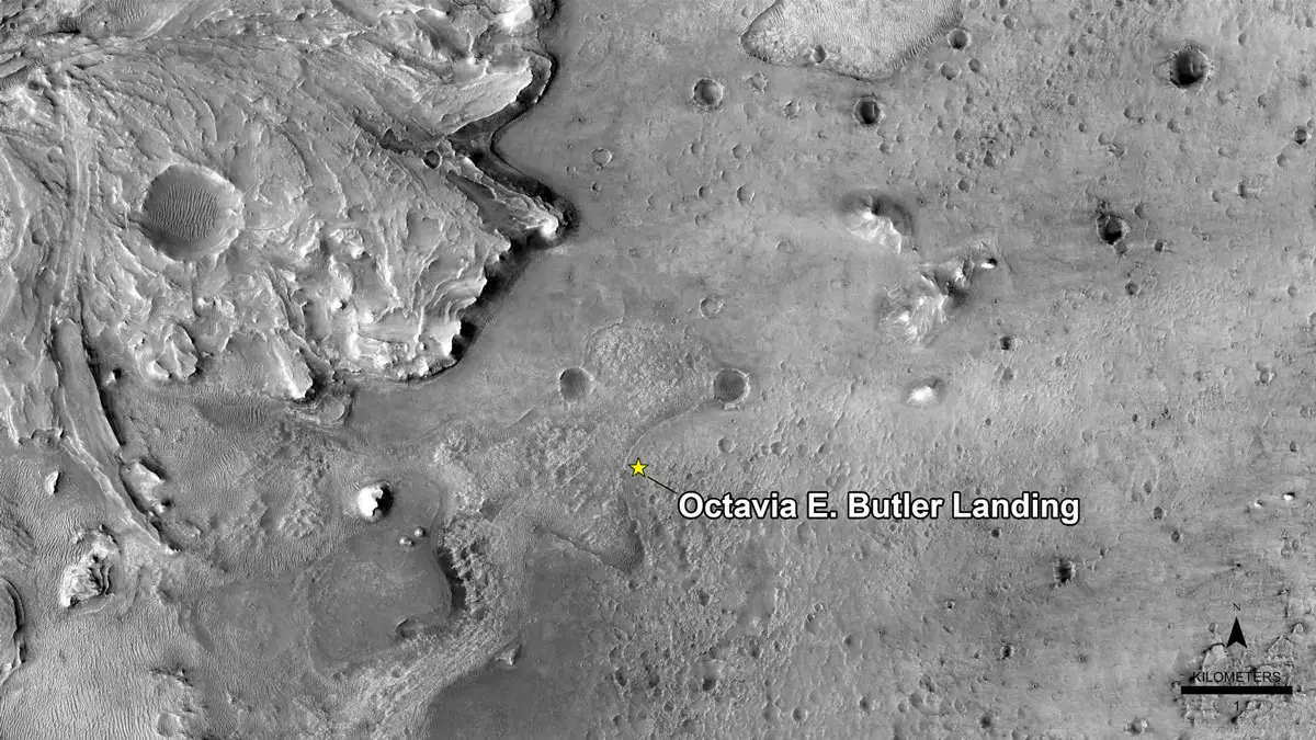 NASA ngurmati Octavia Butler Kanthi Situs Landing Mars