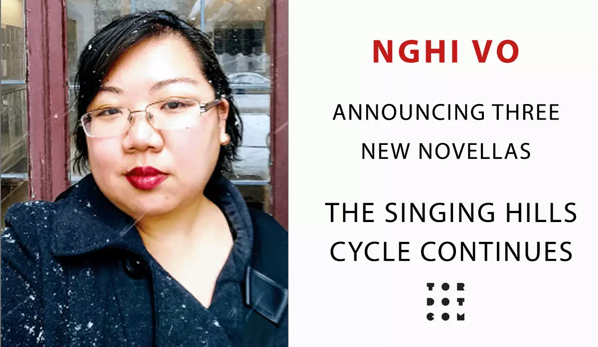 El galardonado autor Nghi Vo regresa a Ahn: anuncia tres nuevas novelas de Singing Hills