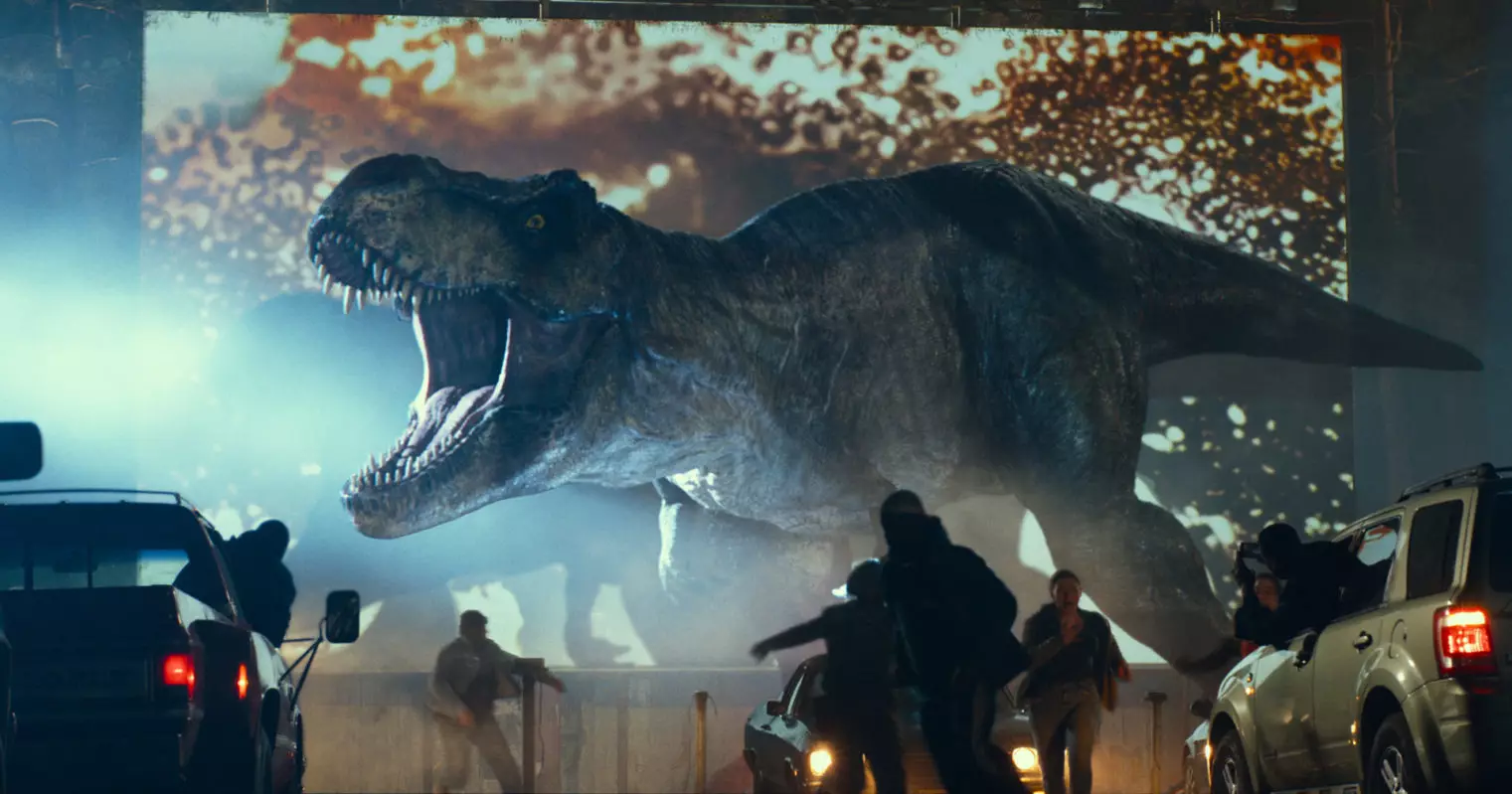 Jurassic World: Dominion Prologue Mbalik 65 Yuta Taun Nalika T-Rex Wulu Njelajah Bumi