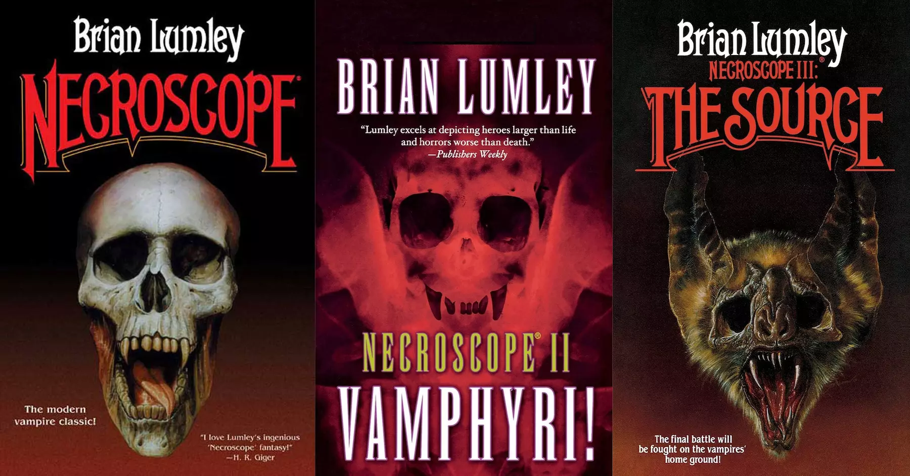 A serie Necroscope de Brian Lumley será adaptada para a nova franquía de terror