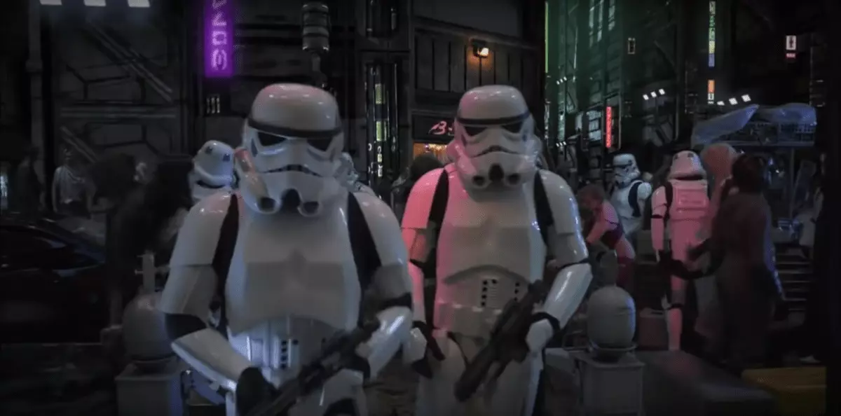 Testkaadrid George Lucase realiseerimata Tähesõdade teleseriaalidest Internetis