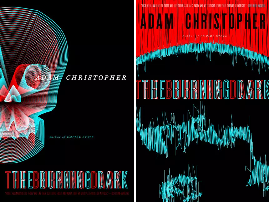 Cover Revealed fir Adam Christopher's The Burning Dark 99649_1